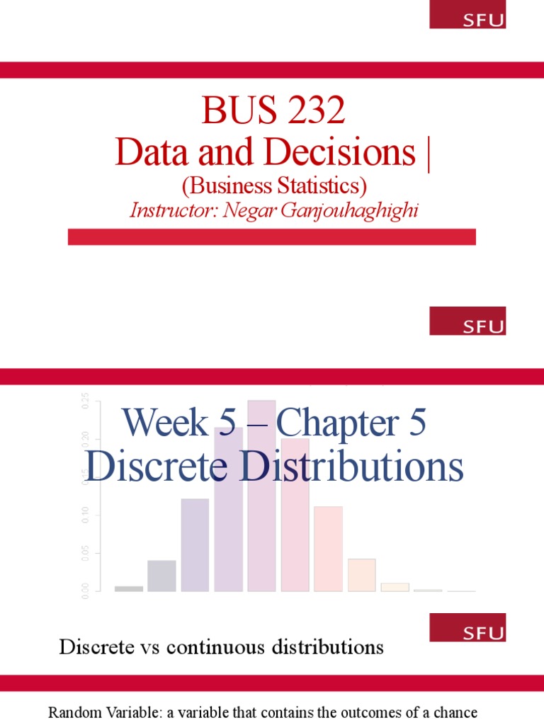Binomial Distribution: Discrete Overview | PDF | Probability ...