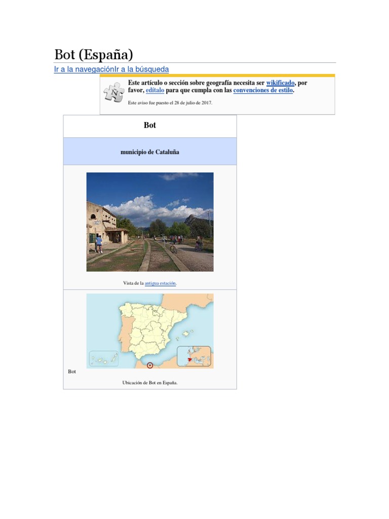 Bot (España) | PDF