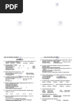 Banco de Preguntas de Química de Secundaria | PDF | Redox | Ácido