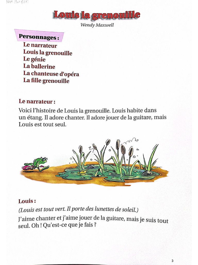 Louis La grenouille-HISTOIRE | PDF