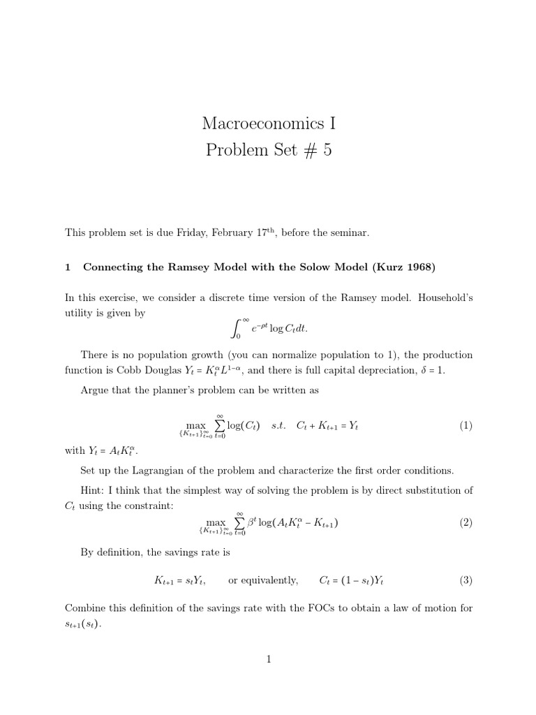 PS5 PDF | PDF | Economies | Applied Mathematics