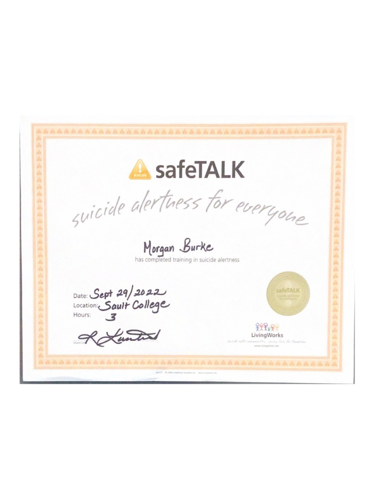 Safetalk | PDF