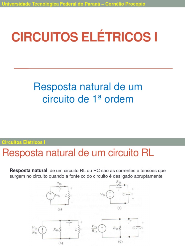 Aula 10 - Circuitos RC e RL | PDF