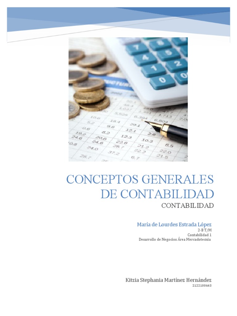 A1 Conceptos Generales de Contabilidad | PDF | Contabilidad | Business