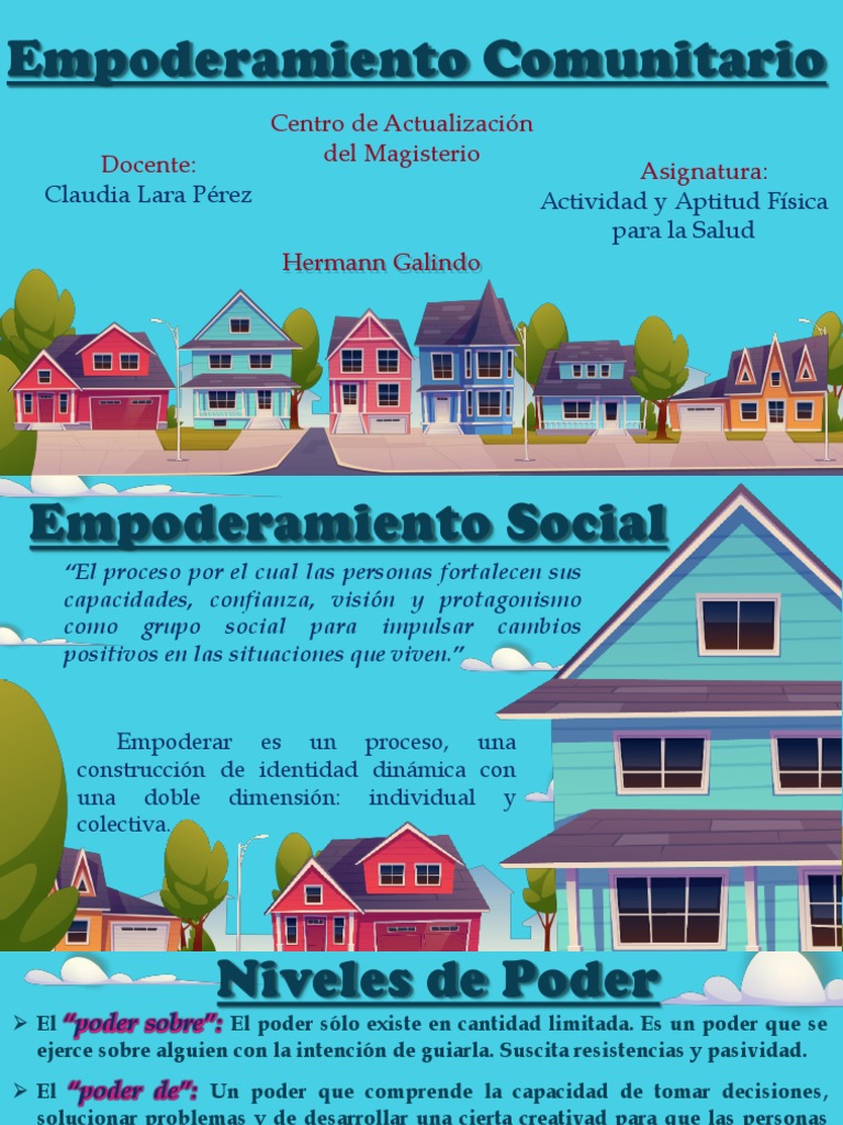 Empoderamiento Comunitario | PDF | Empoderamiento | Sicología