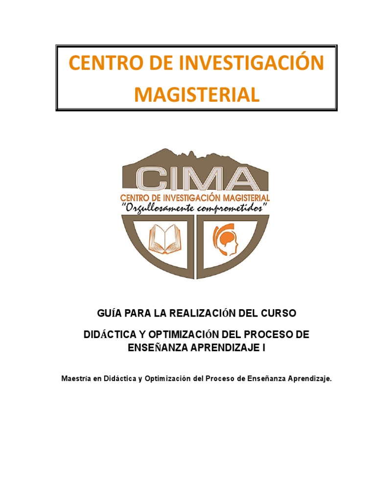 Guía de Dopea 1 | PDF | Enseñando | Aprendizaje