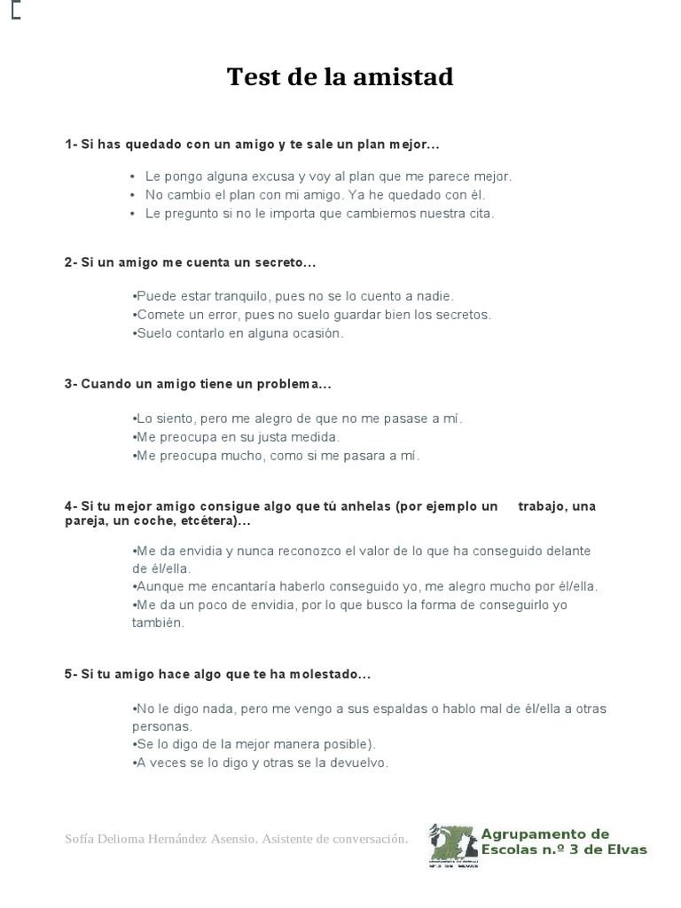 Test Amigo | PDF