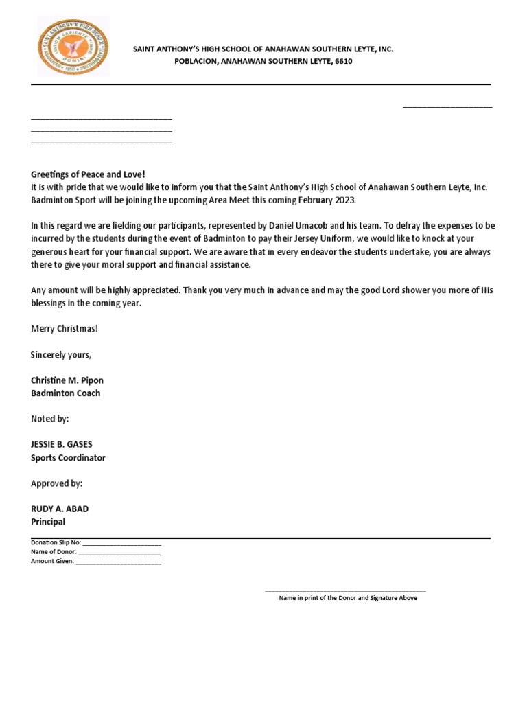 Solicitation | PDF | Sports & Recreation | Cooking, Food & Wine