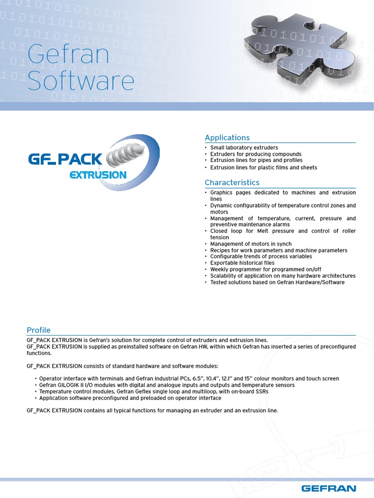 Gefran Software: GF Pack | Download Free PDF | Programmable Logic Controller | Computing