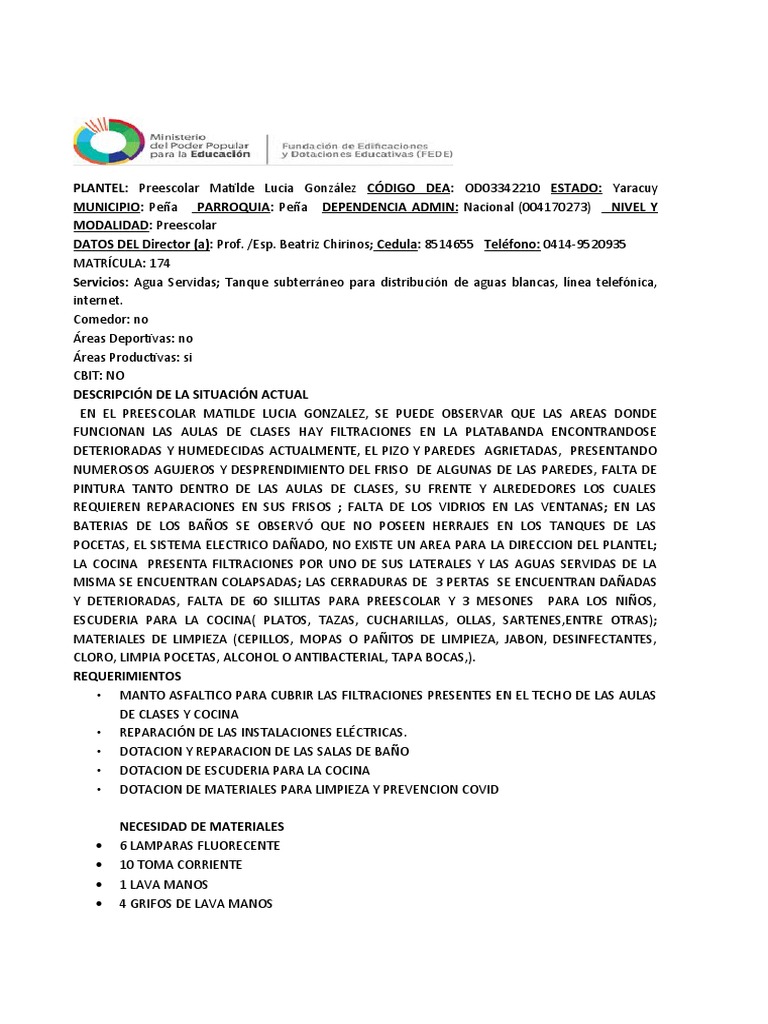 Diagnostico Institucional 2022.2023 | PDF