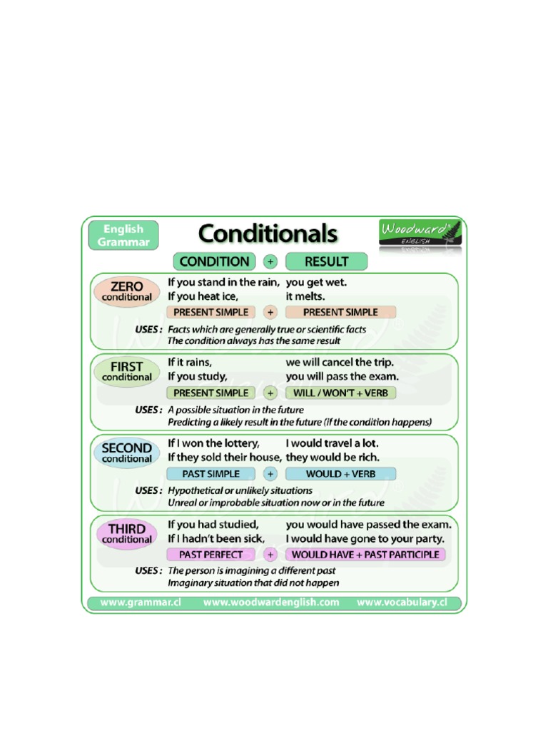 Conditionals Ingles | PDF