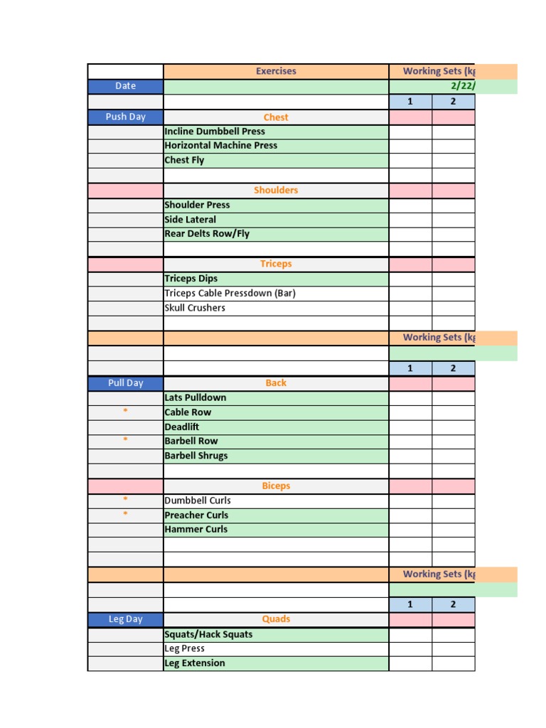 Progressive overload workout | PDF | Physical Fitness | Strength Training
