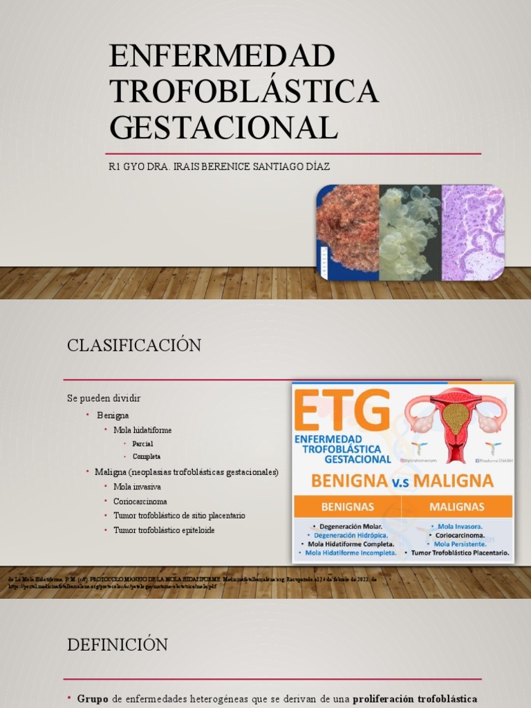 Enfermedad Trofoblastica Gestacional Version 3.0 | PDF | El embarazo ...