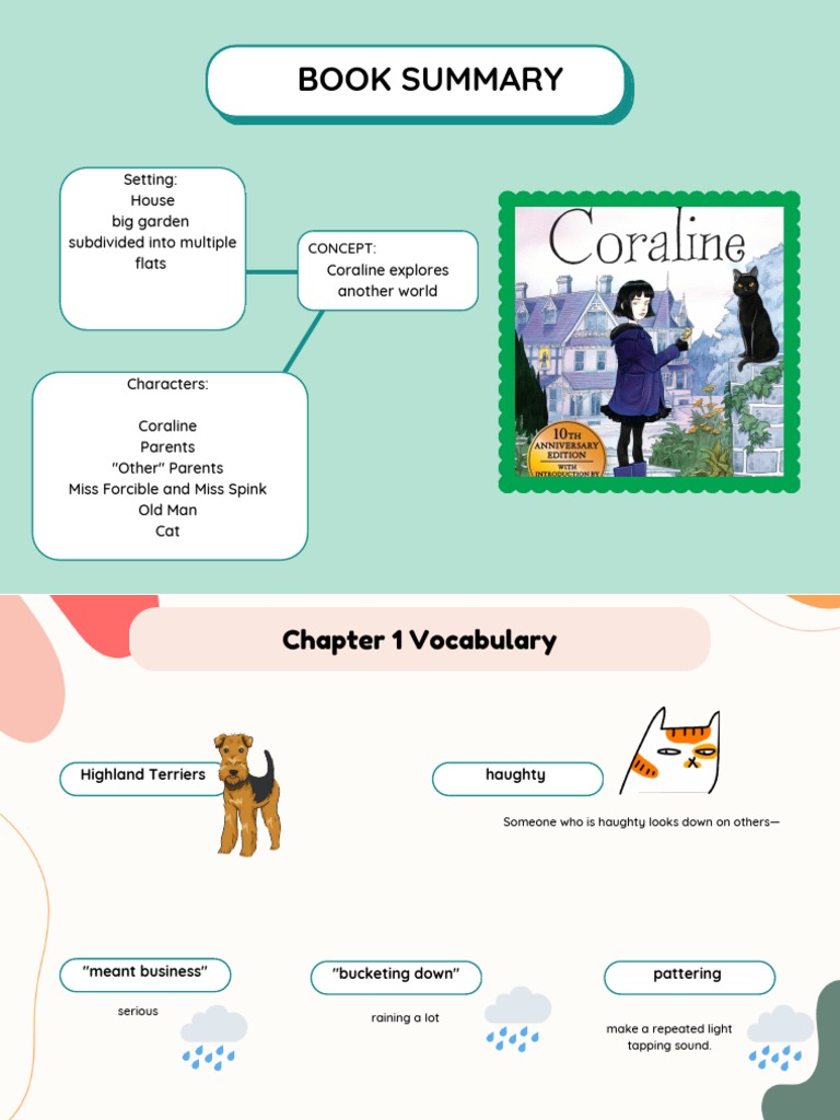 Coraline: Chapter Summaries and Analysis | PDF