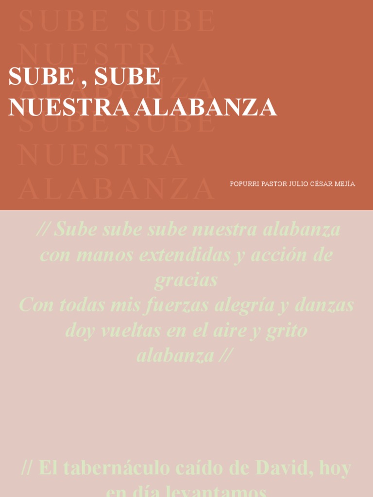 Coritos y Sube Sube | PDF