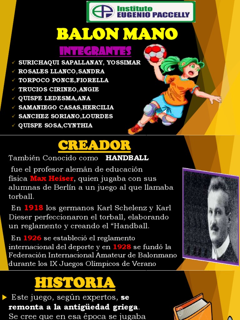 Balon Mano PDF | PDF | Juegos de pelota | Deportes de equipo