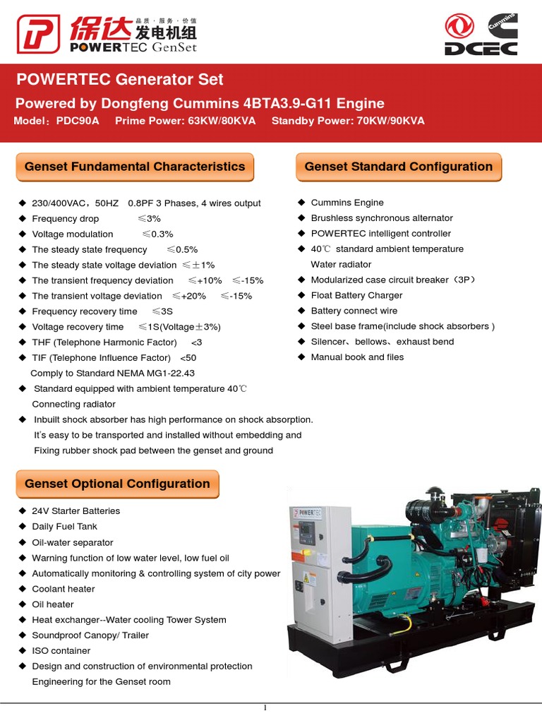 Cummins 4bta | PDF | Engines | Electrical Engineering