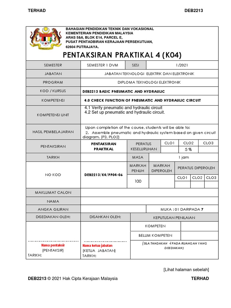 Amali 4 - Pneumatik | PDF