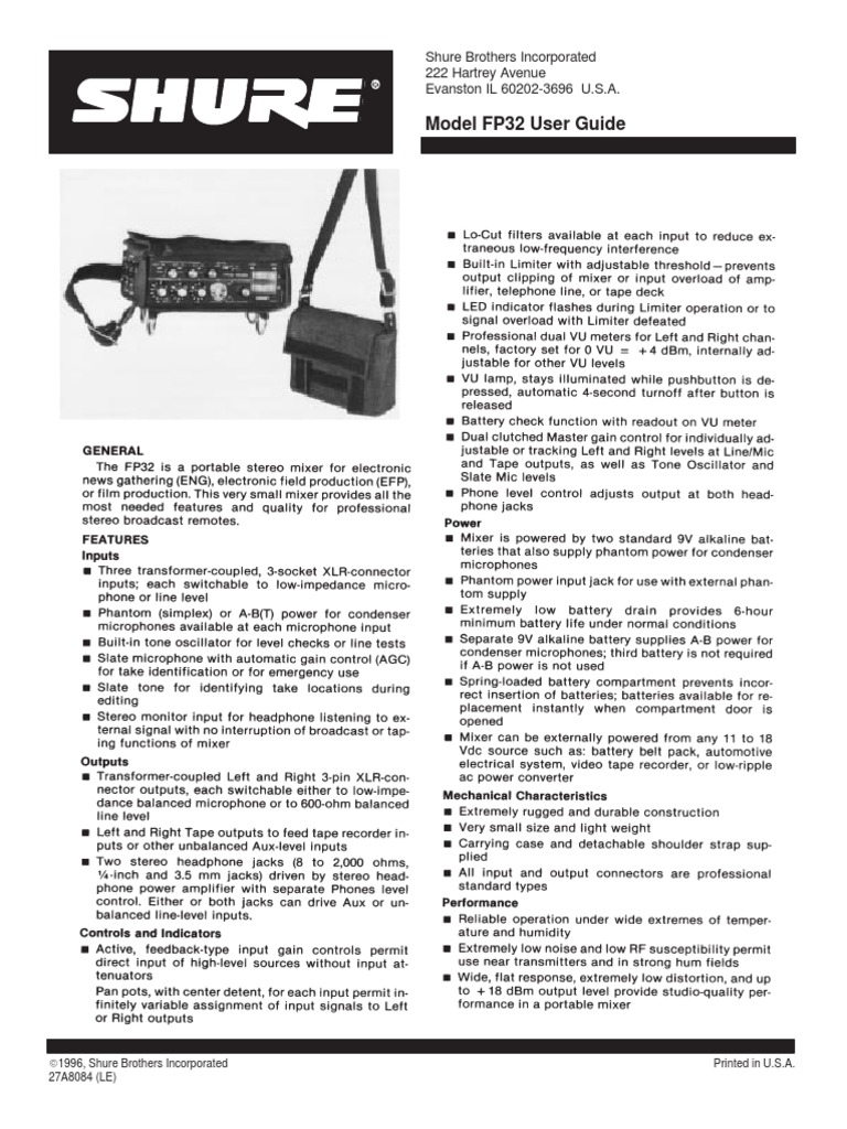 FP32 Guide en-US PDF | PDF