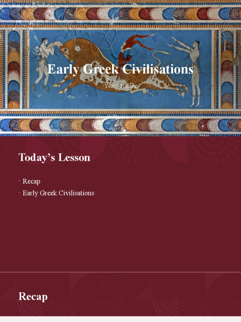 Early Greek Civilisations: Minoans vs Mycenaeans | PDF | Mycenaean Greece