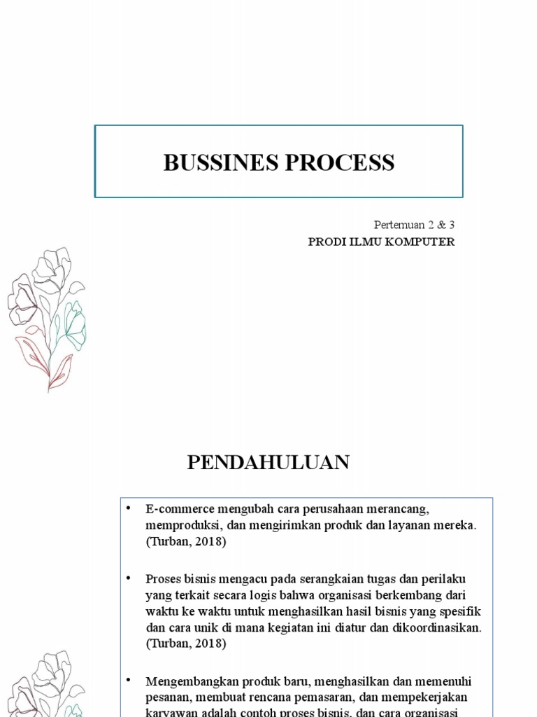 Jenis Dan Model Bisnis E-Commerce - Materi 2.1 Ok | PDF