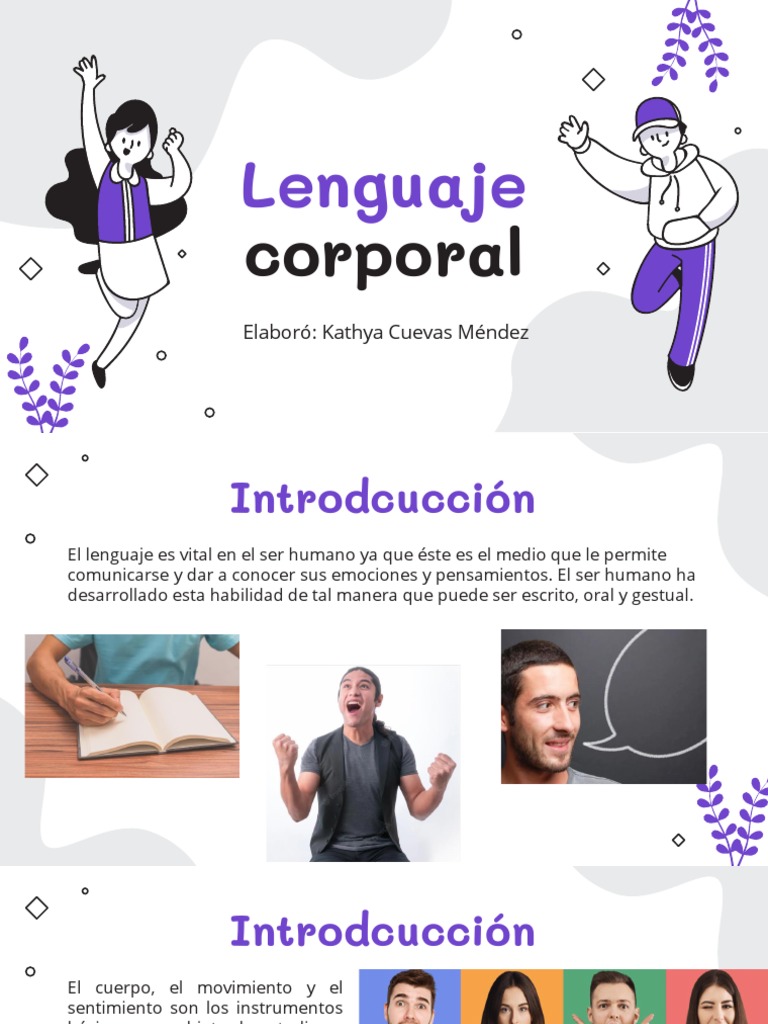 Lenguaje Corporal. | PDF | Las emociones | Comunicación