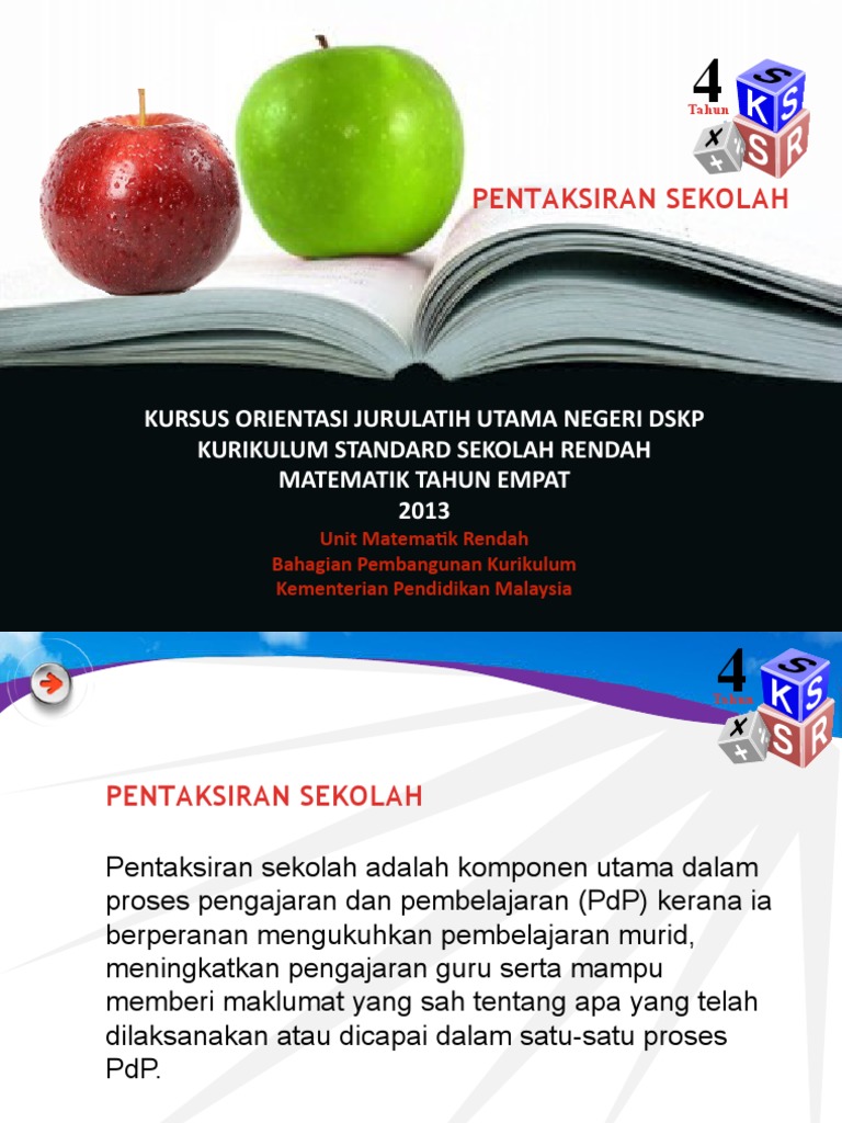 DSKP Matematik Tahun 4 (Kemahiran Dan Proses) | PDF
