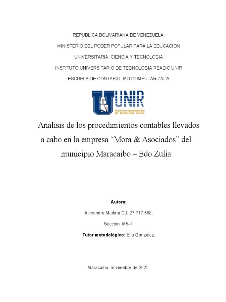 Anteproyecto Final | PDF | Contabilidad | Tecnología de información y comunicaciones