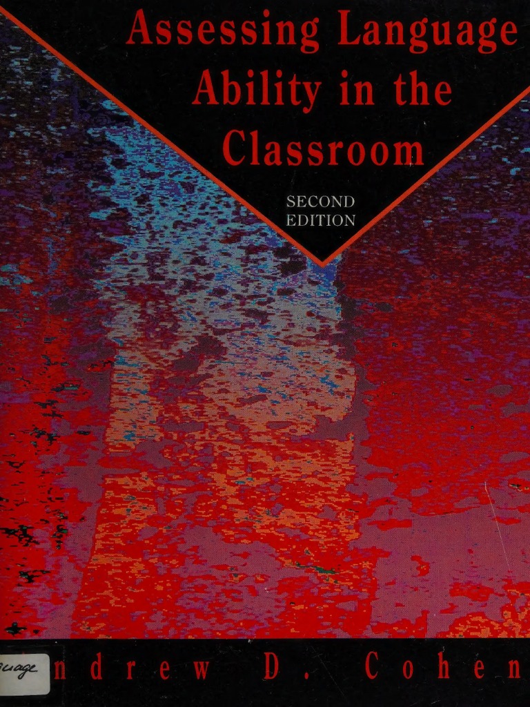 Assessing Language Ability in The Classroom, Second Edition PDF | PDF | Educational Assessment ...