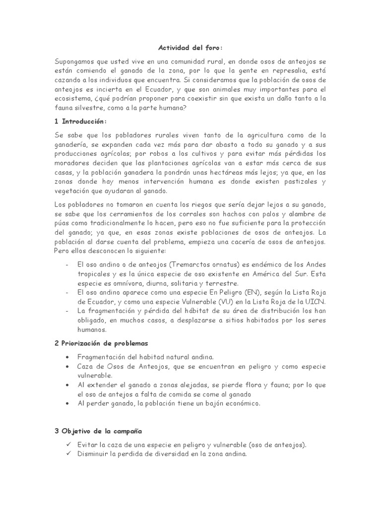 Actividad Del Foro | PDF | Enseñando