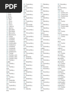 Números en Letras Del 1 Al 500 | PDF