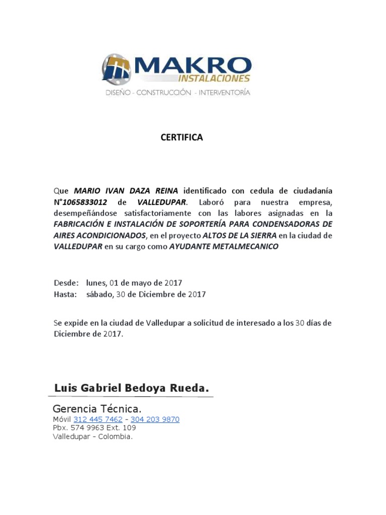 CERTIFICA | PDF | Tecnología