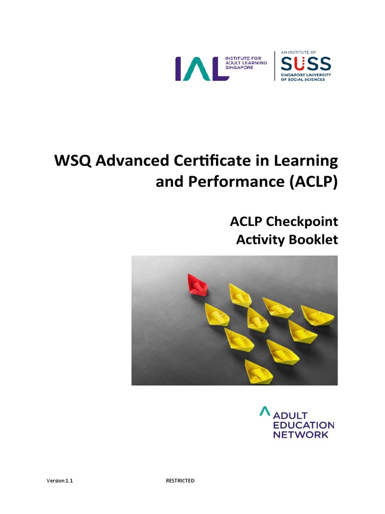 Part 2-CheckPoint Workbook V2 | PDF | Adult Education | Learning