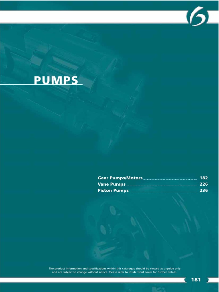Pumps PDF | PDF | Pump | Engines