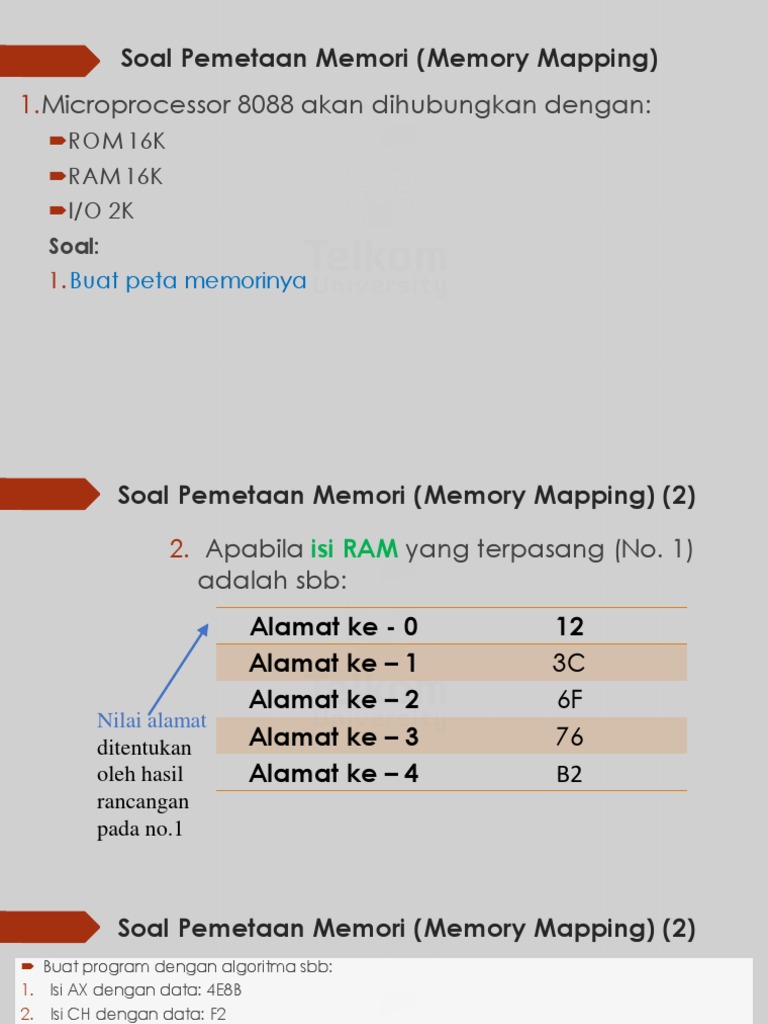 P05.5-Memory Mapping Practice 02-WAC | PDF