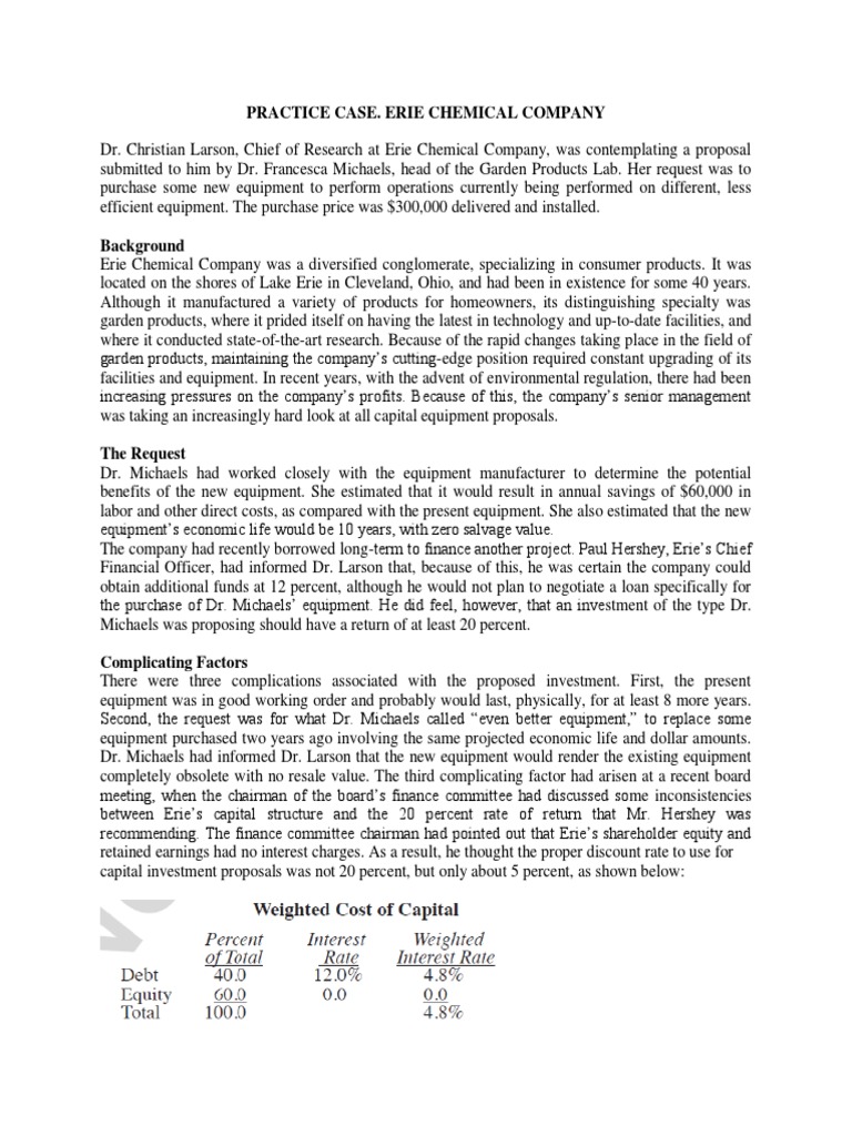 CF Assignment Case Study | PDF | Discounting | Discounted Cash Flow