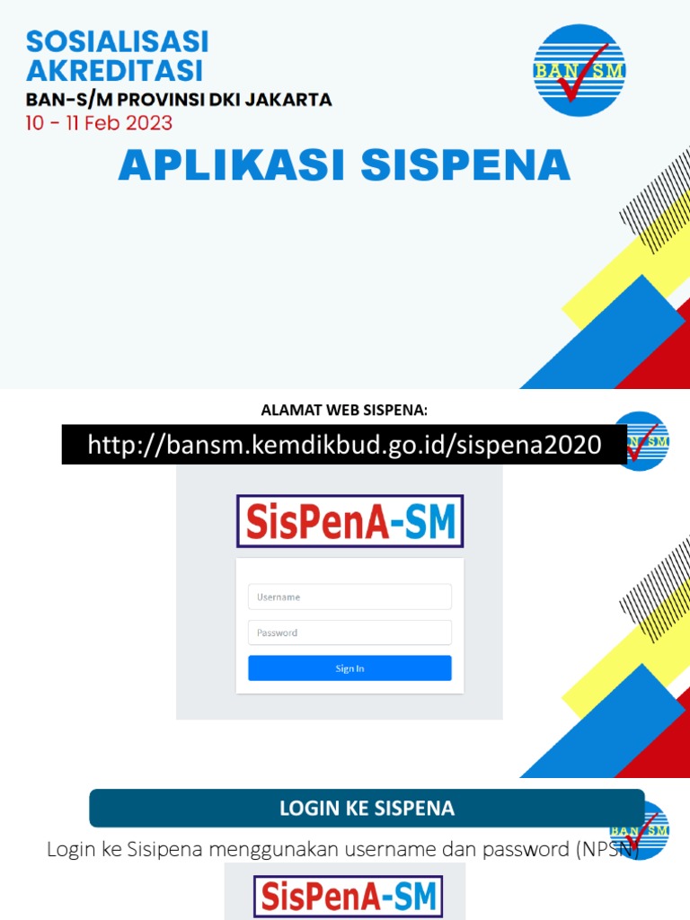 Panduan Penggunaan Aplikasi Sispena | PDF