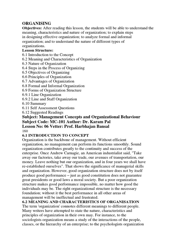 Organizing PDF | PDF | Power (Social And Political) | Organizational ...