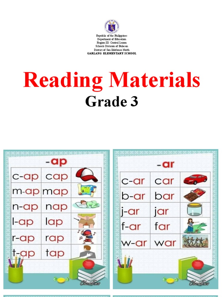 Grade 3 READING MATERIALS | PDF