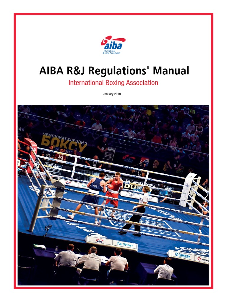 AIBA Referee Judge Regulations Manual - Web PDF | PDF | Referee | Combat Sports