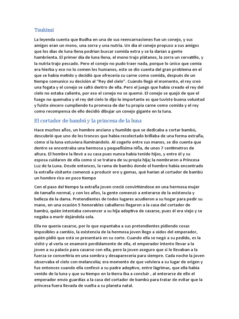 Tsukimi | PDF