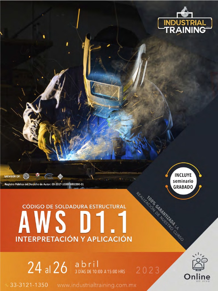 Codigo de Soldadura Estructural AWS D1 1 Interpretacion y Aplicacion 20230226215055 | PDF ...