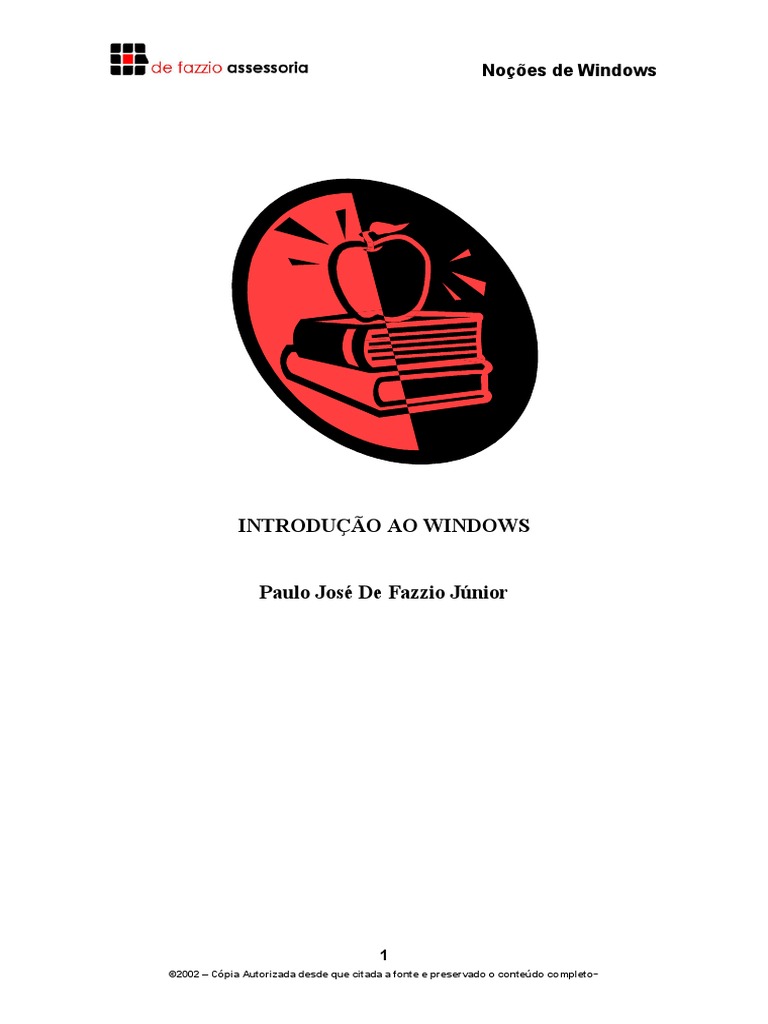 Introdução Ao Windows PDF | PDF | Janela (informática) | Microsoft Windows