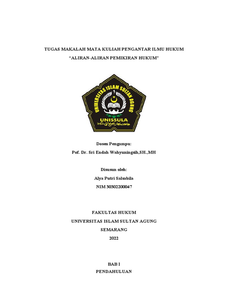 Alya Putri Salsabila - 30302200047 | PDF