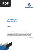 CyberArk DNA™ Technical FAQ | PDF | Superuser | Computer Network