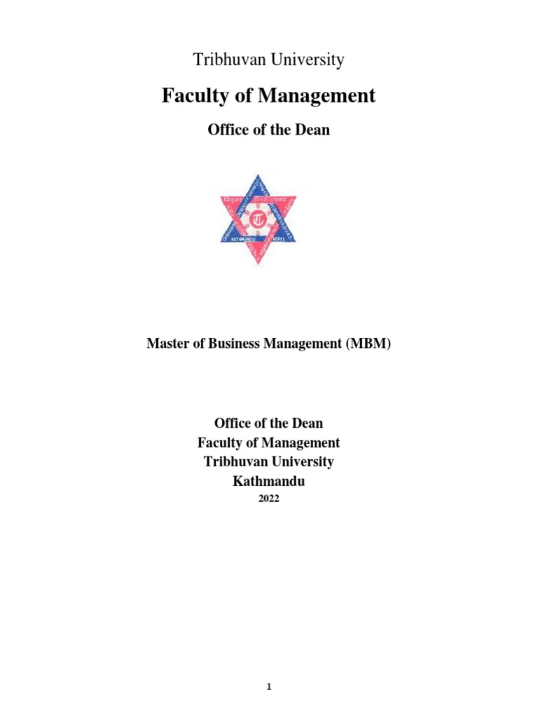 Mbm Course Structure With Syllabus Pdf Strategic Management
