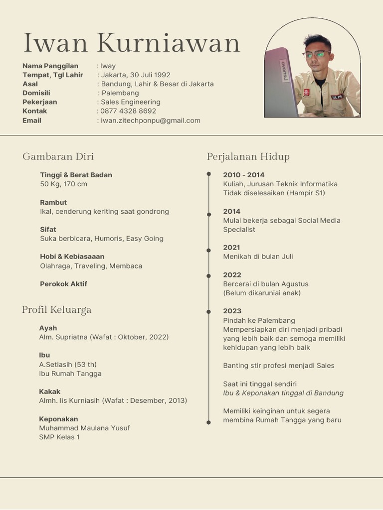 CV - Iwan Kurniawan PDF | PDF