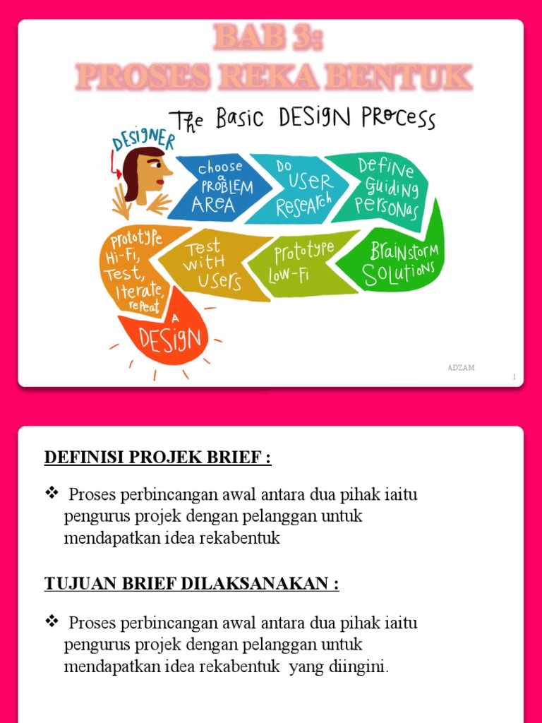 Bab 3 Proses Reka Bentuk | PDF