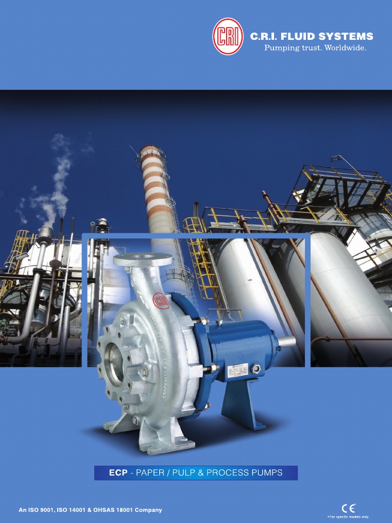 ECP - Paper, Pulp & Process Pumps ENG | PDF | Pump | Mechanical Engineering