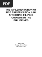 Republic Act No. 11203 | PDF | Tariff | World Trade Organization